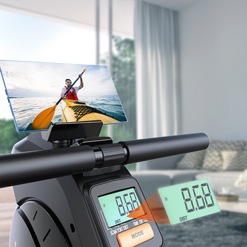 350 LBS Capacity Home Rowing Machine | YOSUDA Magnehetic Rower 100 | 10 ...