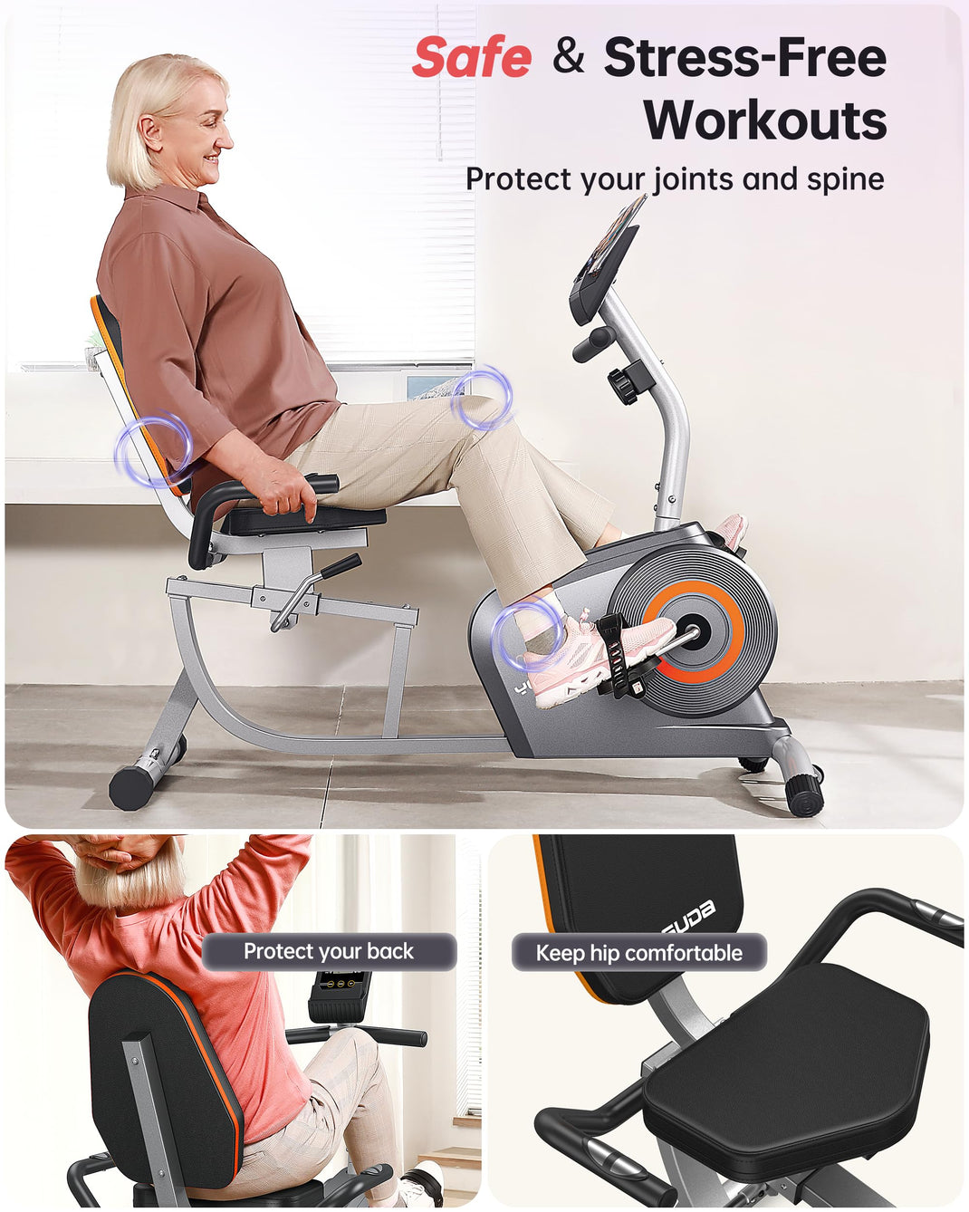 YOSUDA RC-PRO Recumbent Exercise Bike – Yosuda Bikes